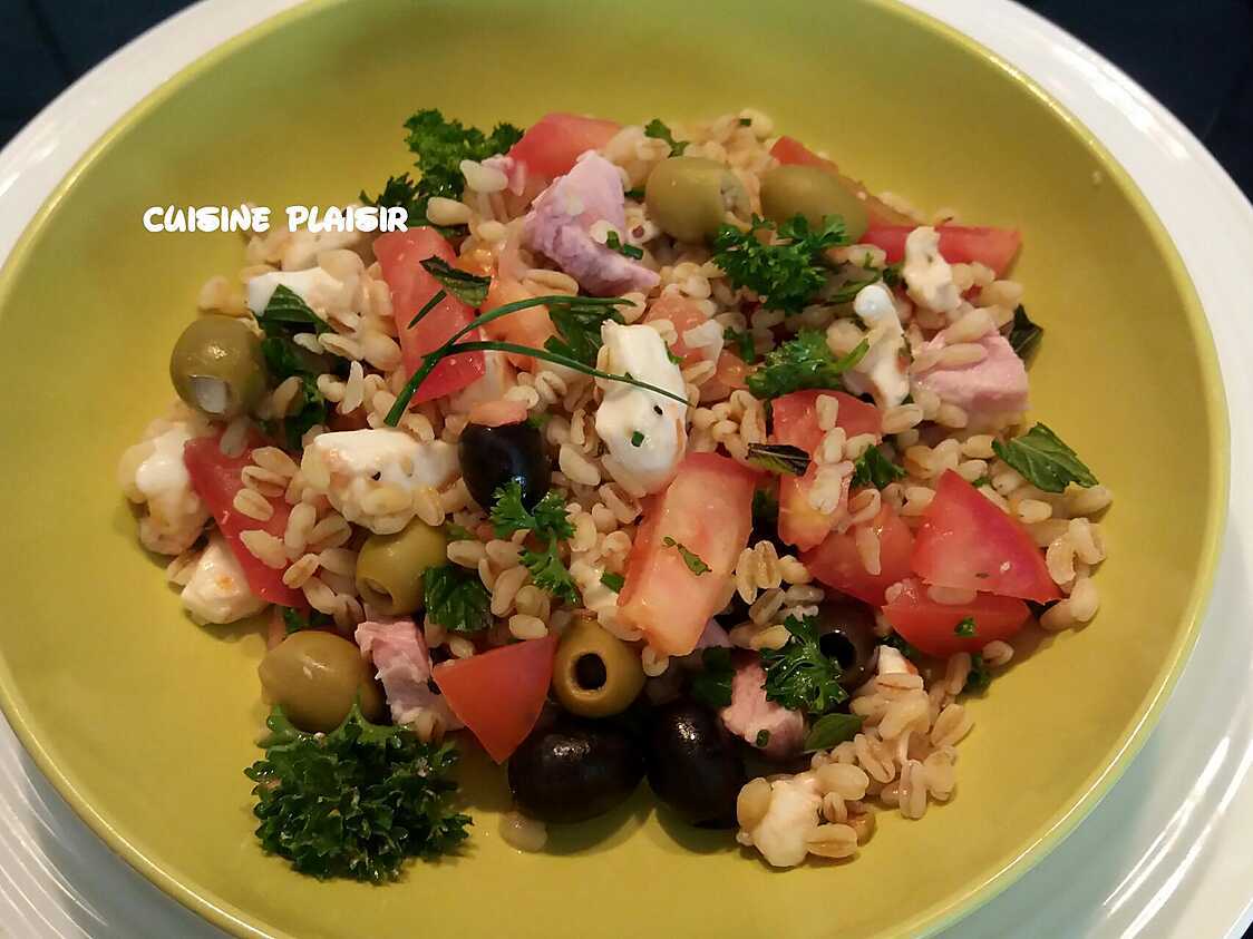 Recette de Salade de blé