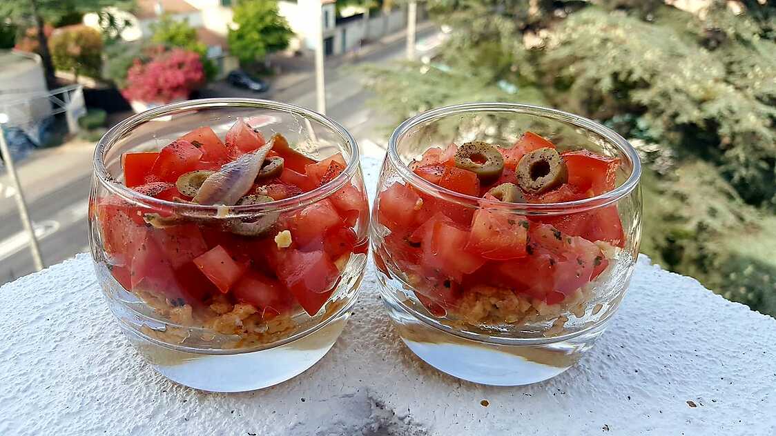 Recette de Chaud/froid aux saveurs orientales