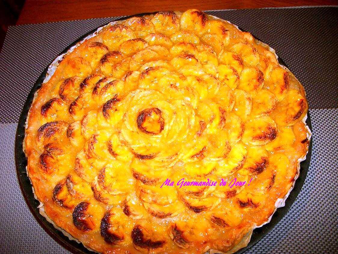 Recette de TARTE À LA BANANE par Ma gourmandise du jour