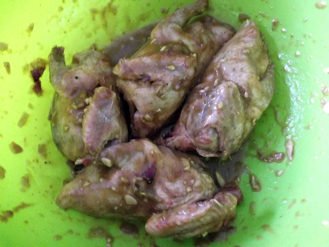 Recette de Marinade de Pigeons au barbecue