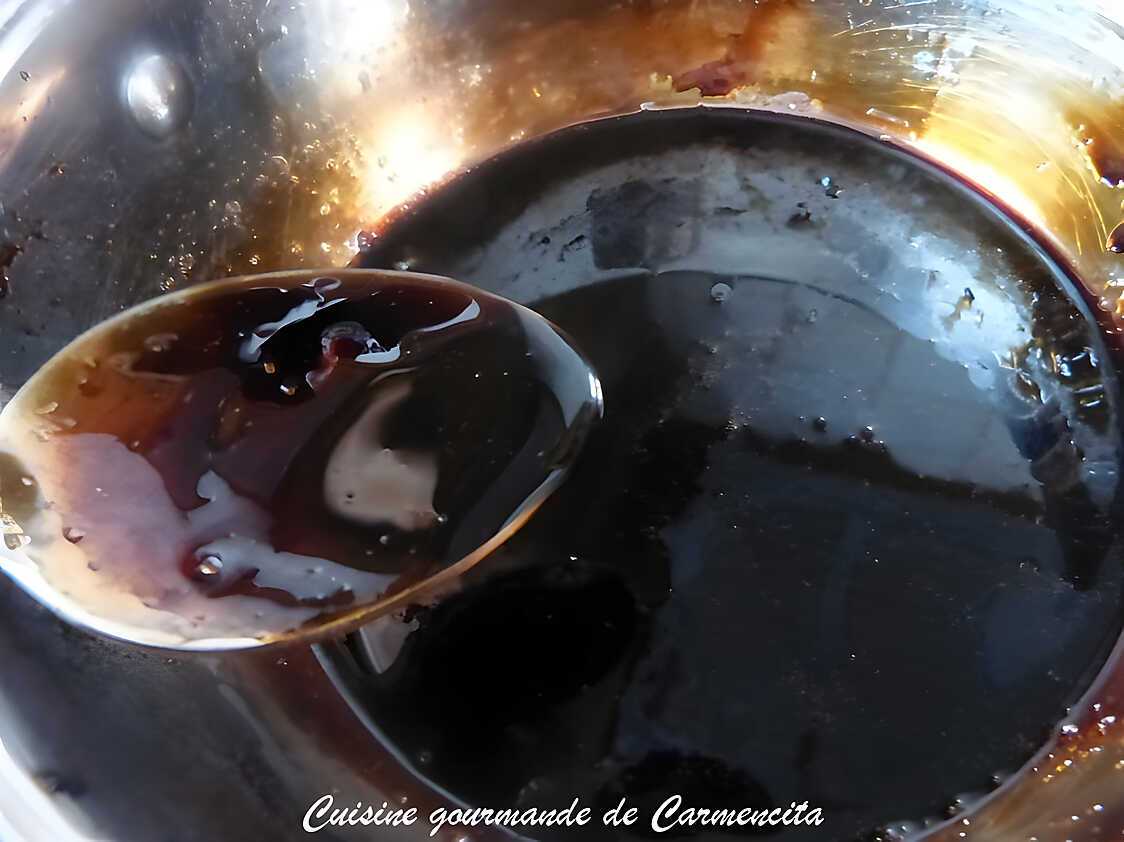 Recette de Crème de vinaigre balsamique au miel