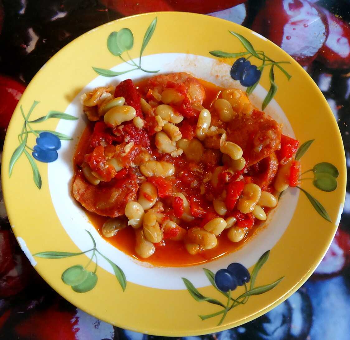 Recette de Haricots blancs demi-secs à ma façon