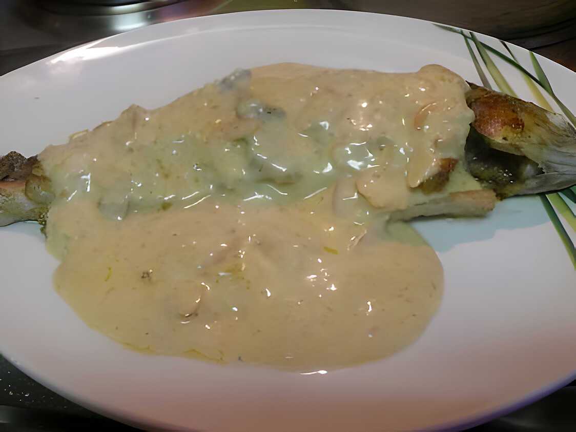 Recette de Truites au champagne et aux amandes
