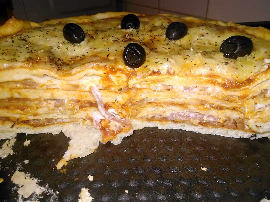 Recette de Gâteau pizza