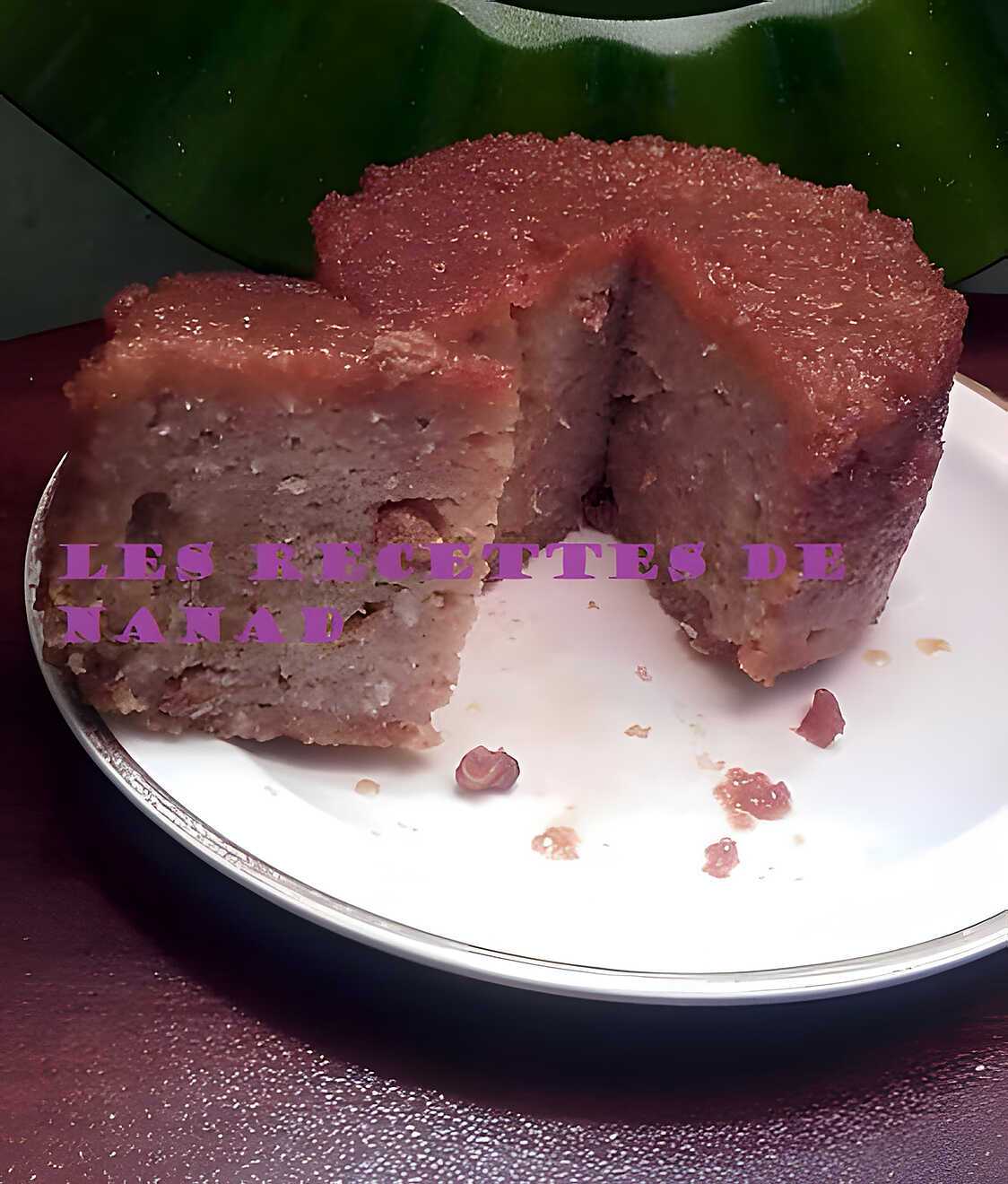 Recette de Pudding de pain raisins-coco-caramel (sans oeufs) par Les ...