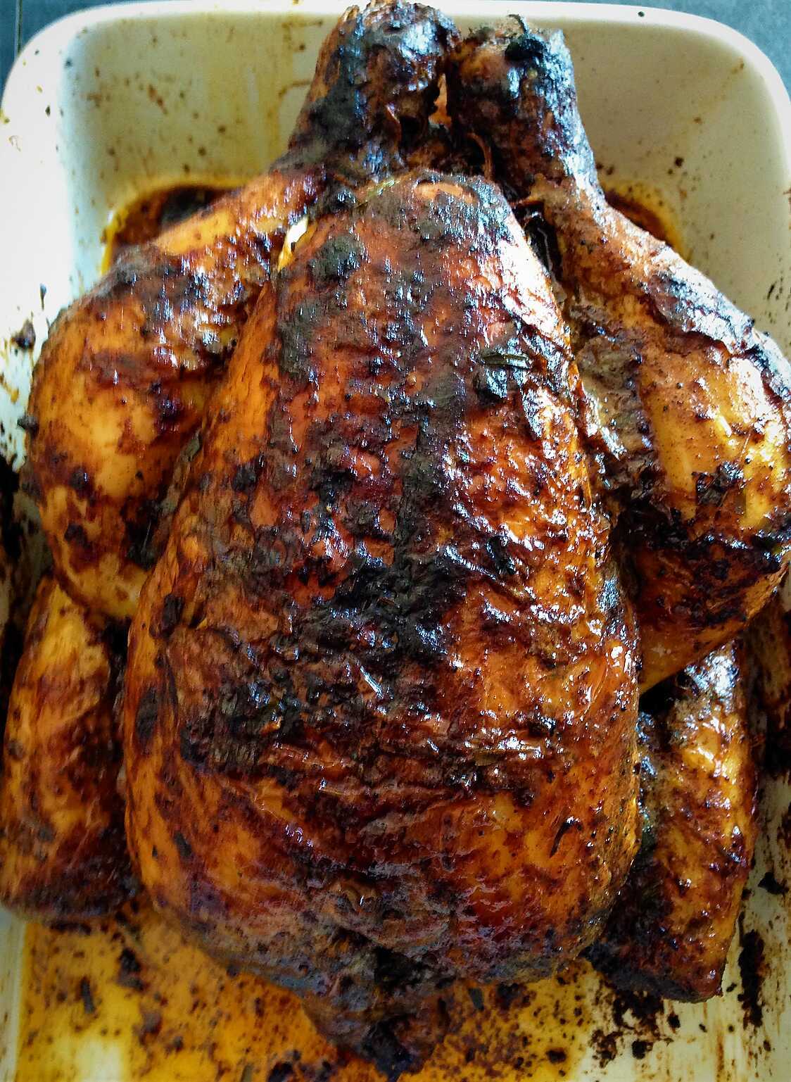 Recette de Poulet rôti aux 4 épices