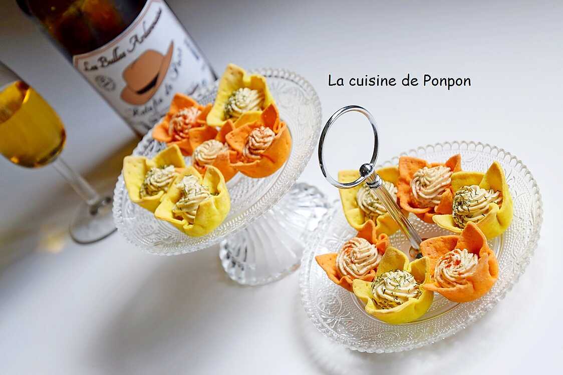 Recette d'Amuse bouche à la crème d'anchois