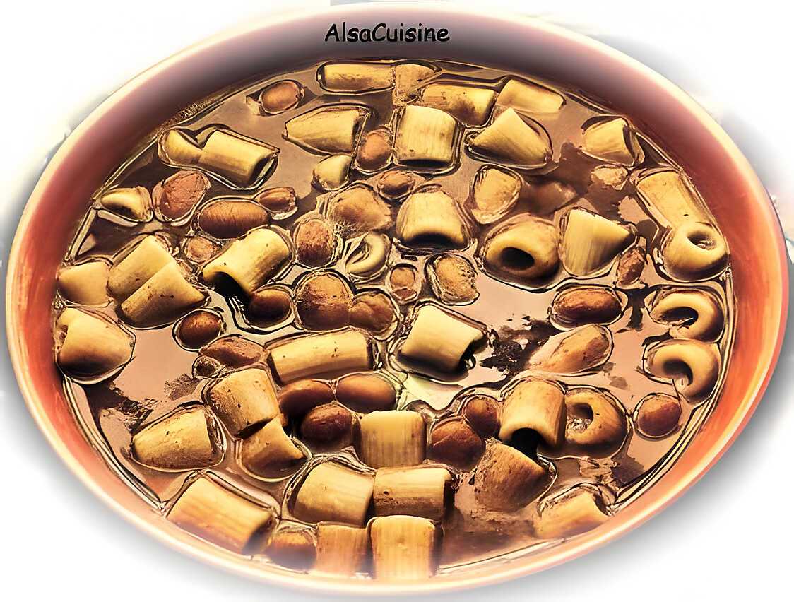 Recette de Minestrone aux haricots rouges