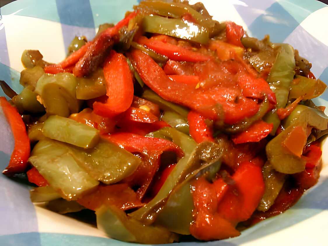 Recette de Poelée de poivrons