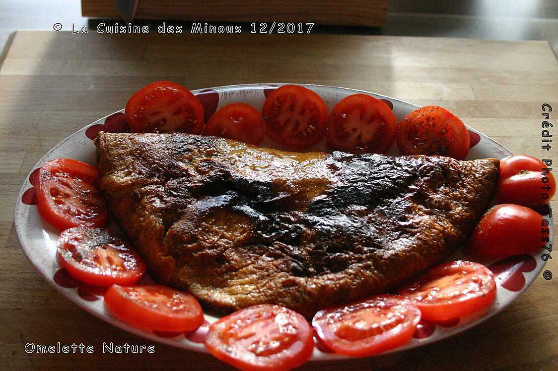 Recette d'Omelette Nature Toute simple
