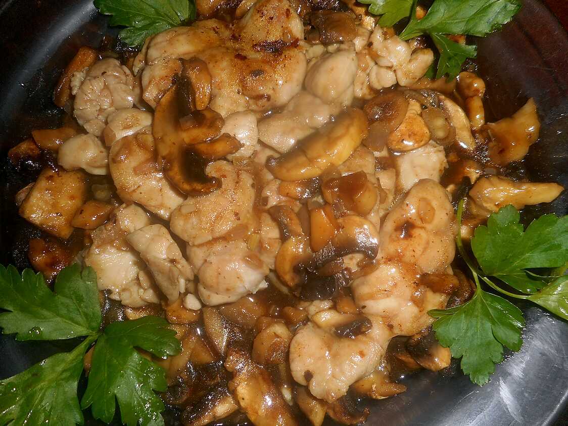 Recette de Ris de veau au madére