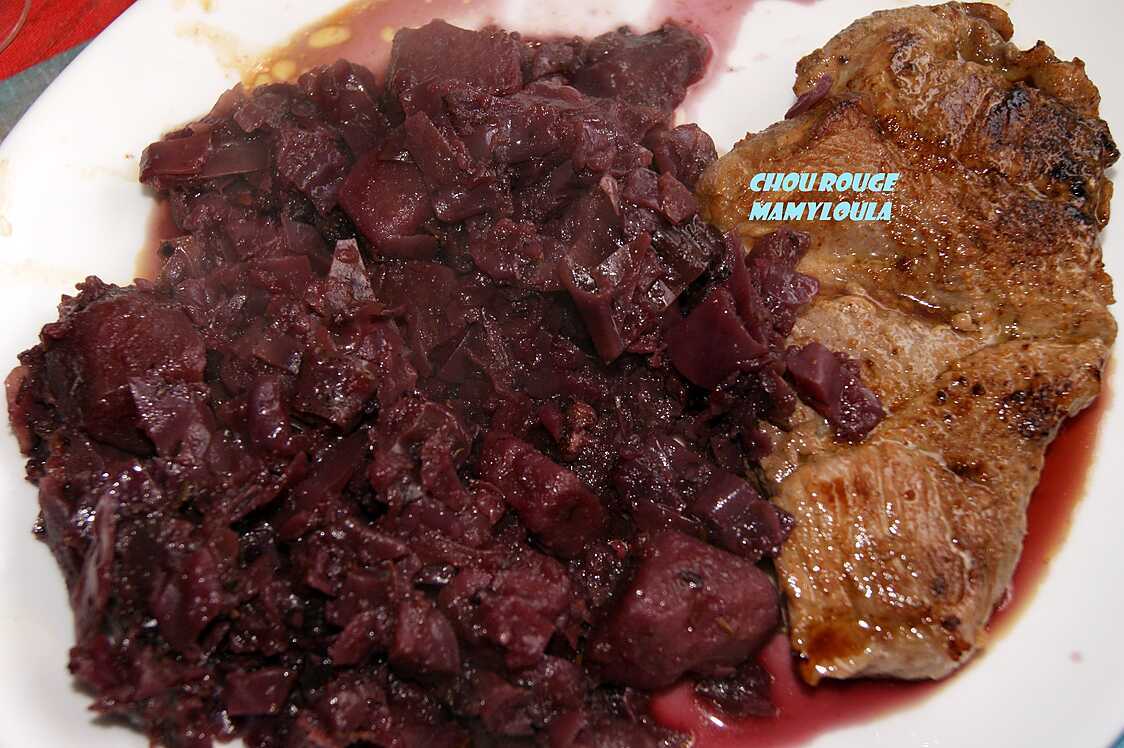 Recette de Chou rouge par Mamyloula
