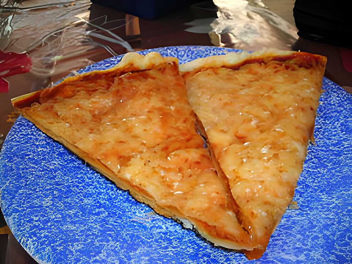 Recette de Pizza à la brandade