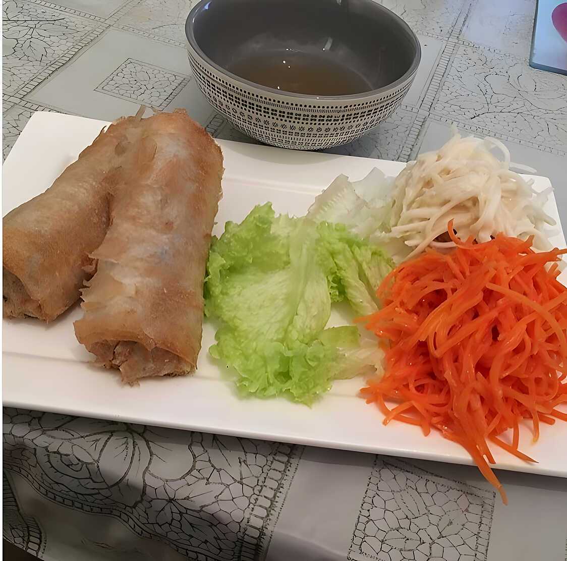 Recette de NEMS AU POULET par cuisineetsaveurs