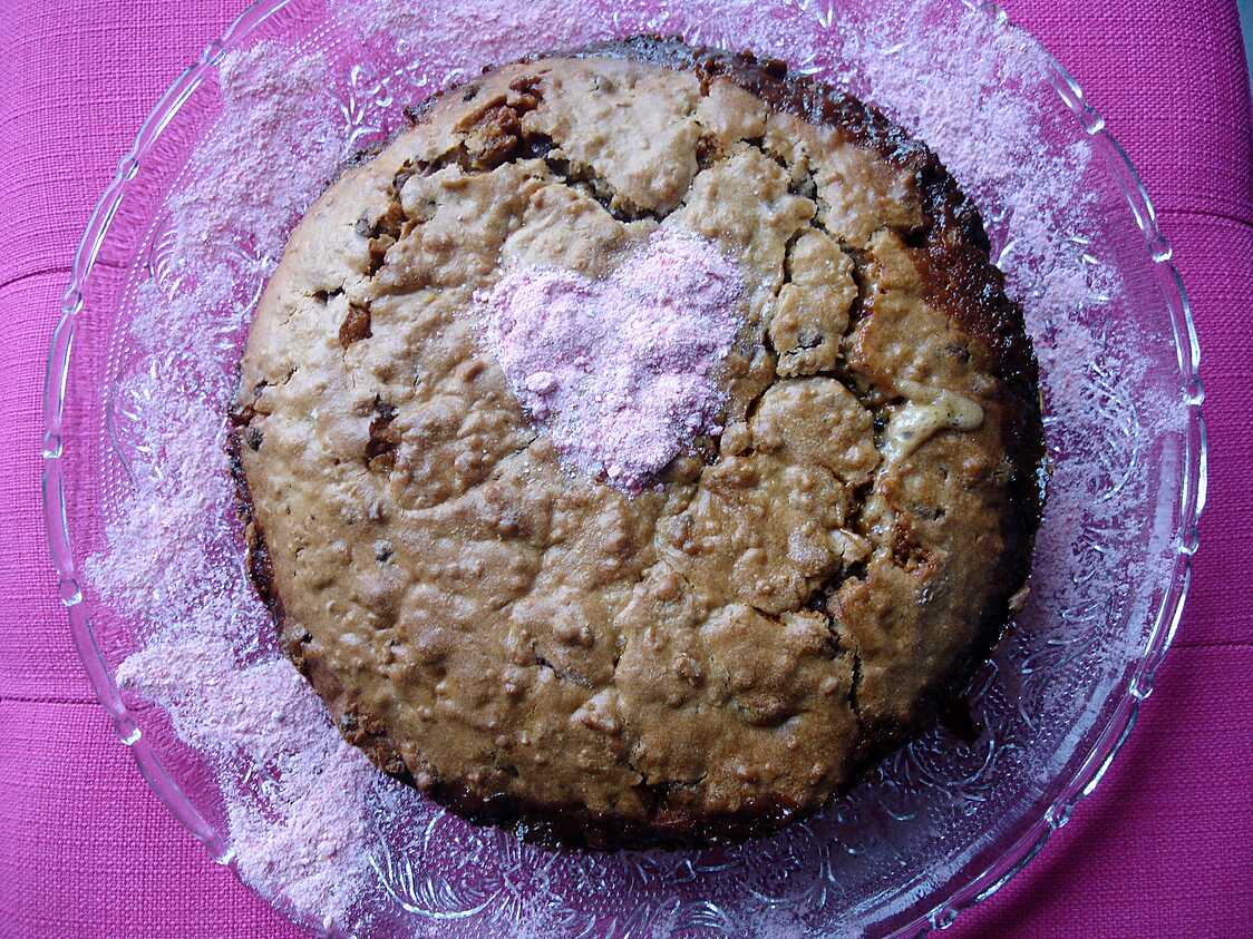 Recette d'Un maxi biscuit cookie aux pépites de chocolat et au caramel ...