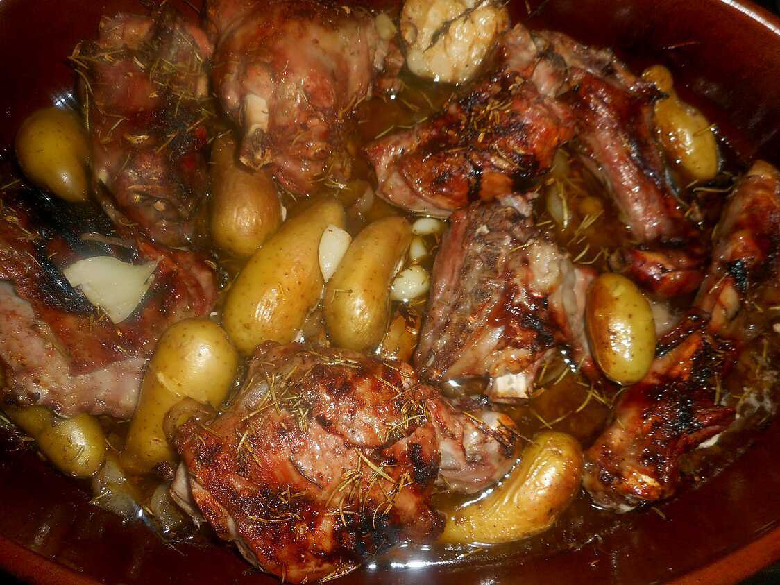 Recette de Chevreau roti à la corse