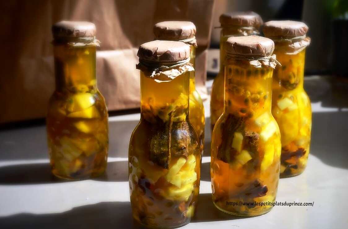 Recette de Rhum arrangé aux fruits exotiques