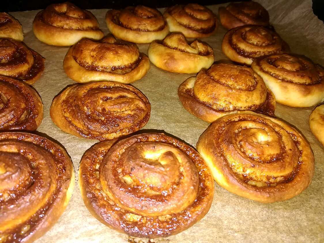 Recette de Cinnamon rolls roulés à la cannelle