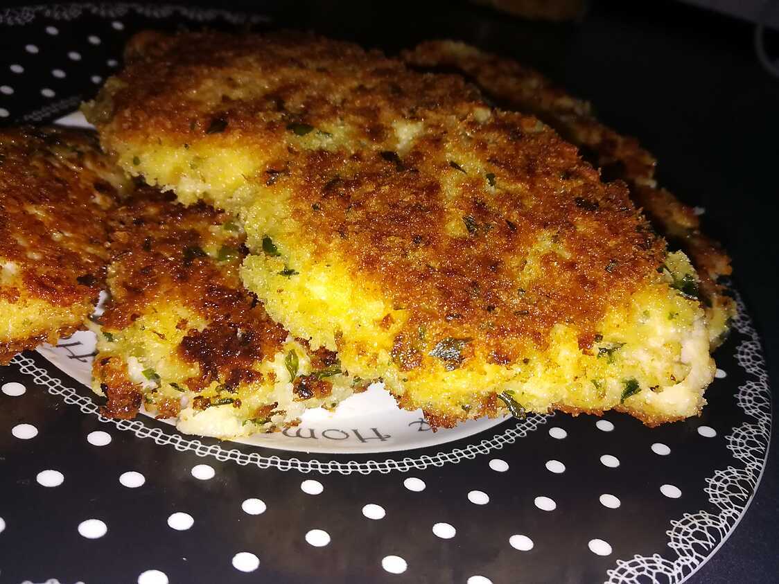 Recette de Filets d'escolar panés au parmesan