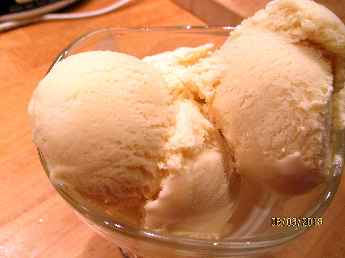 Recette de Glace vanille par joieetsoleil