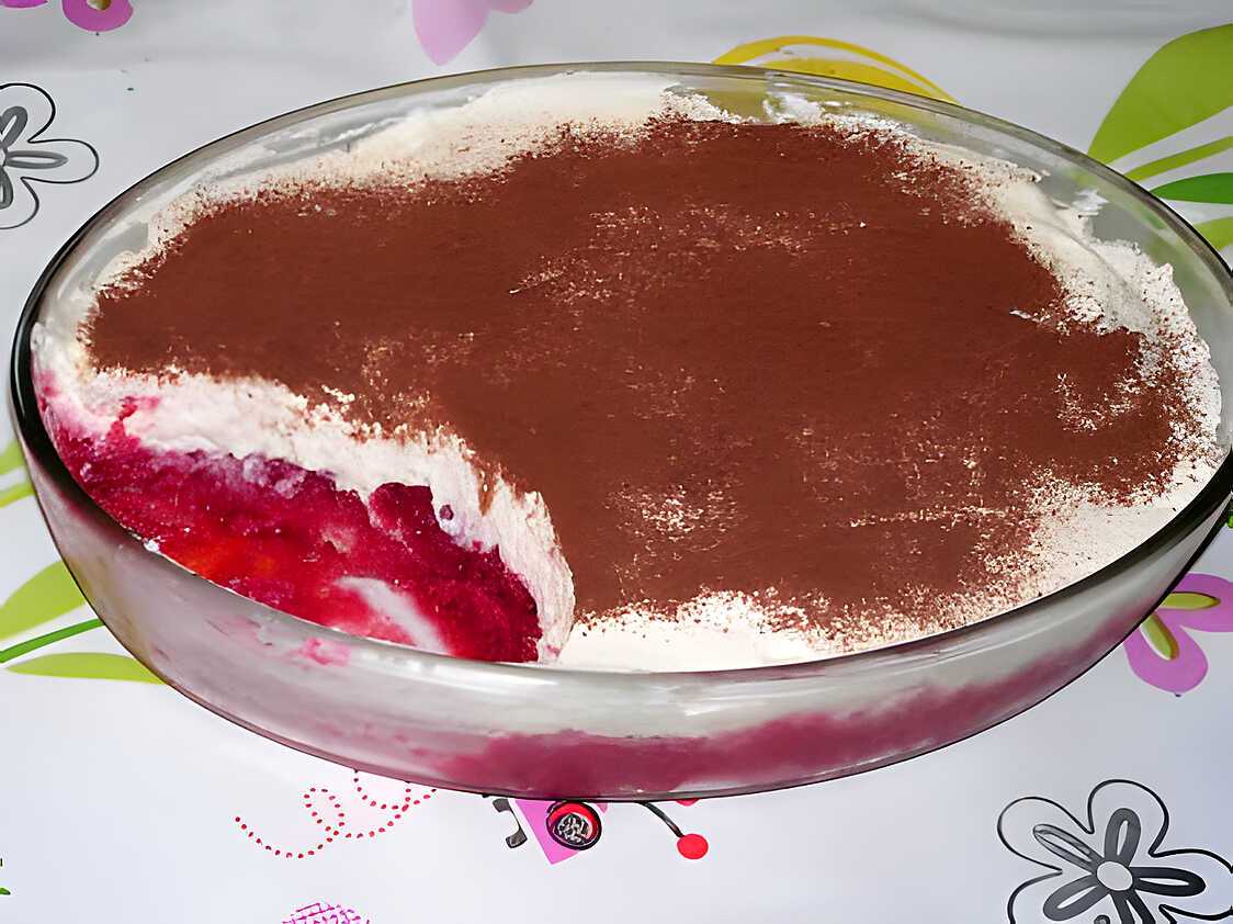Recette de Tiramisu aux fruits rouges par kekeli
