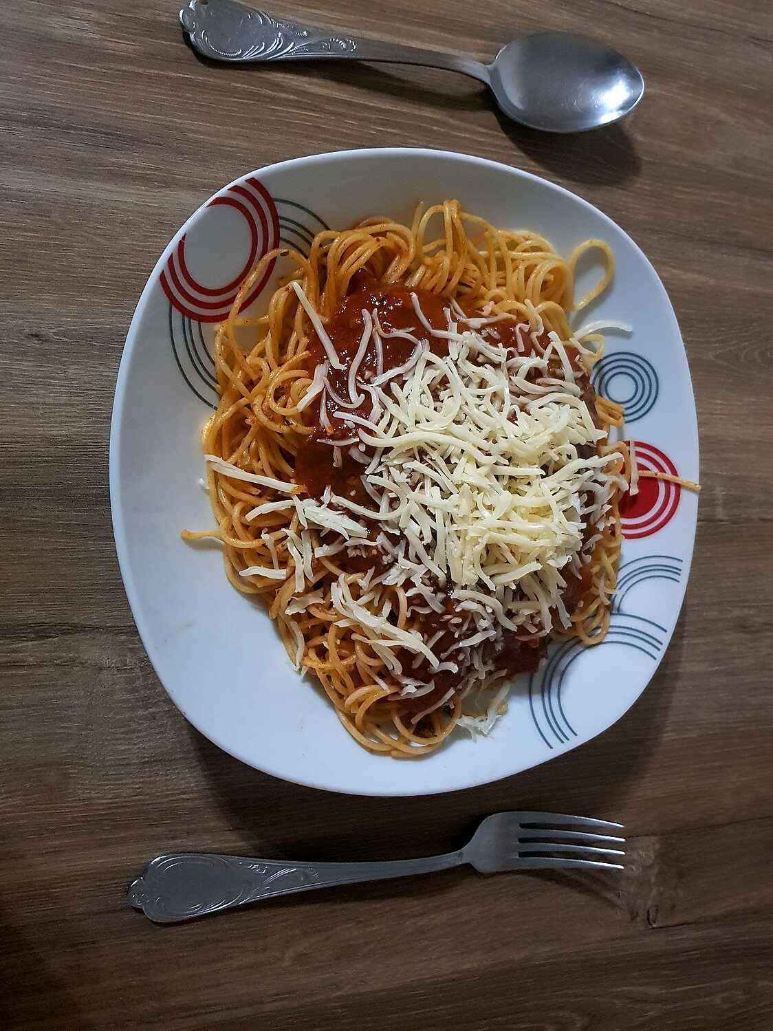 Recette de Spaghetti bolo spécial mimi