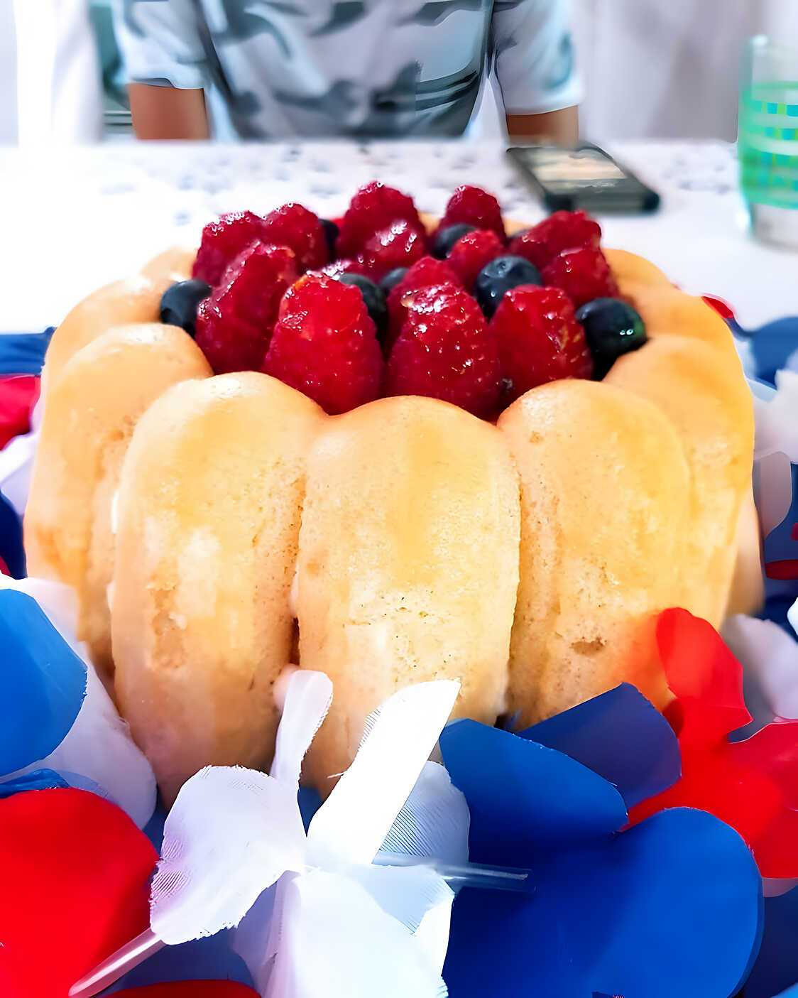 Recette de Charlotte aux fruits rouges par choupette two