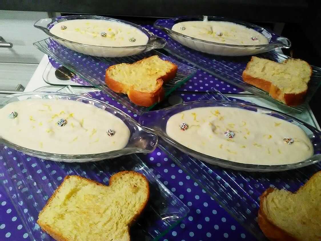 Recette de Verrine mousse de pommes au citron ........recette de mon ...