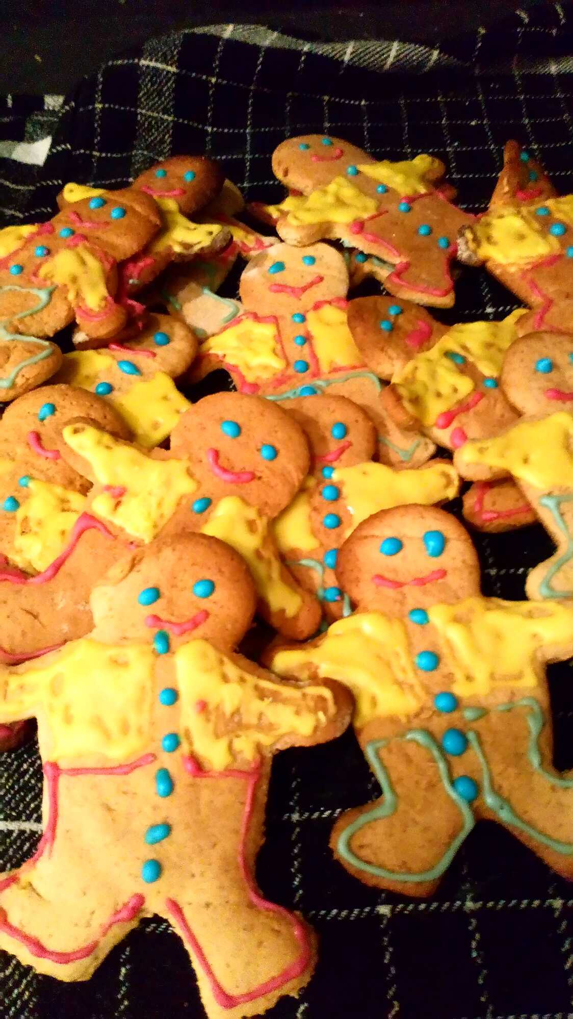 Recette de Bonhommes de pain d'epices en gilets jaunes