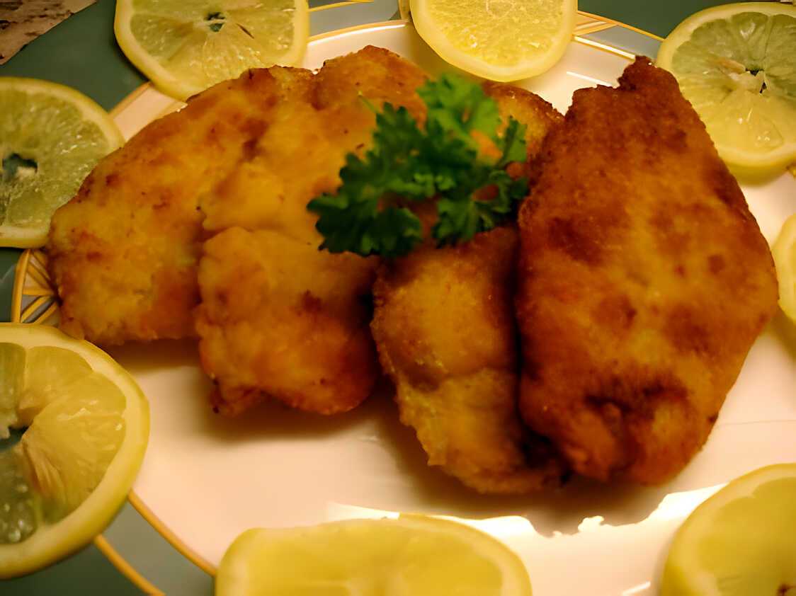 Recette de Picatta de Porc Panée (très fines tranches de porcs)