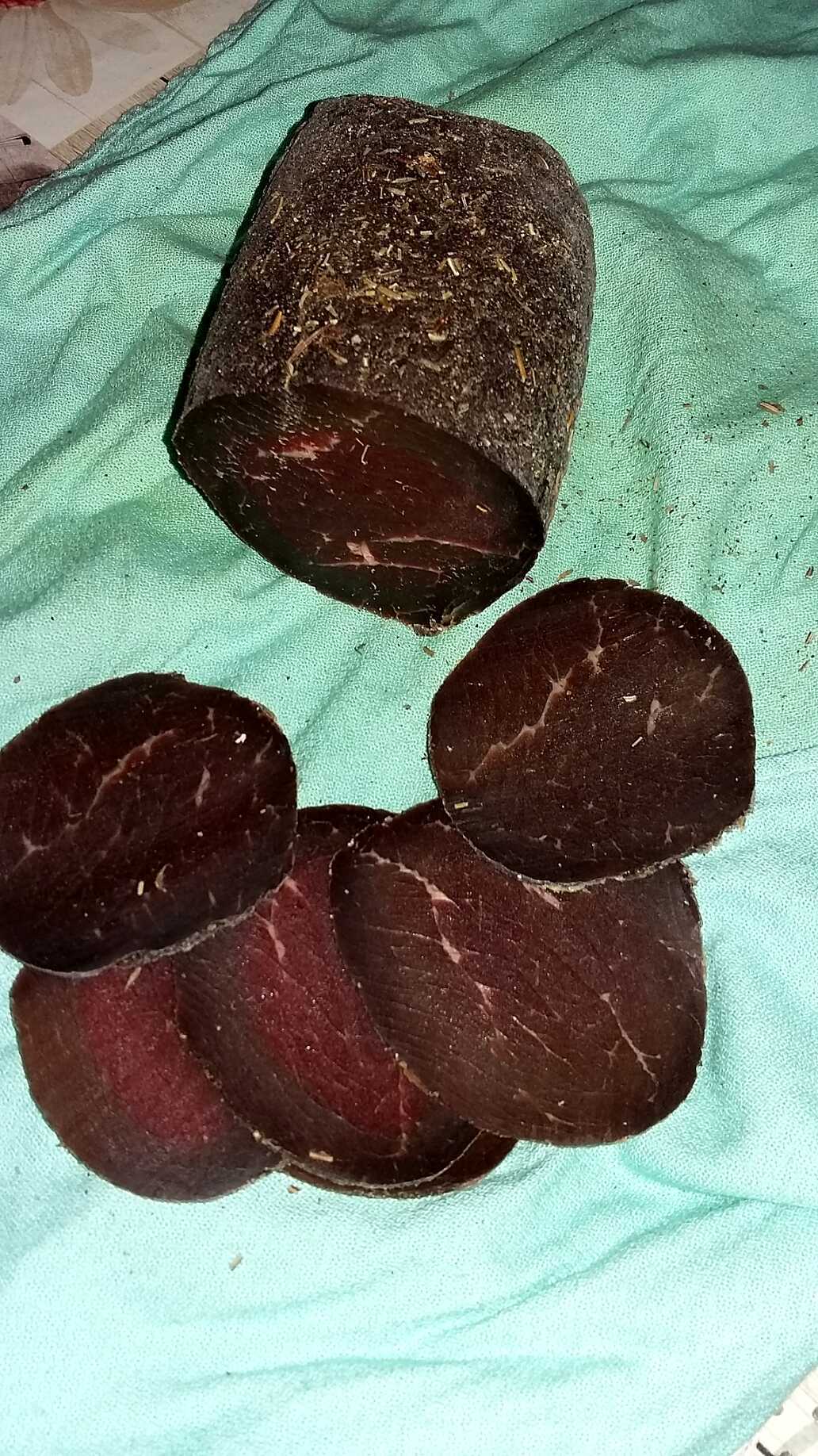 Recette de Ma recette de viande des grisons "maison"