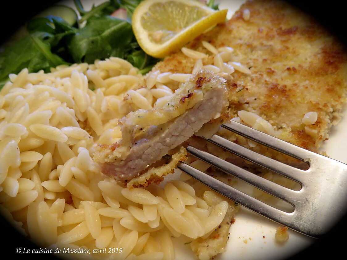 Recette d'Escalopes viennoises toutes simples