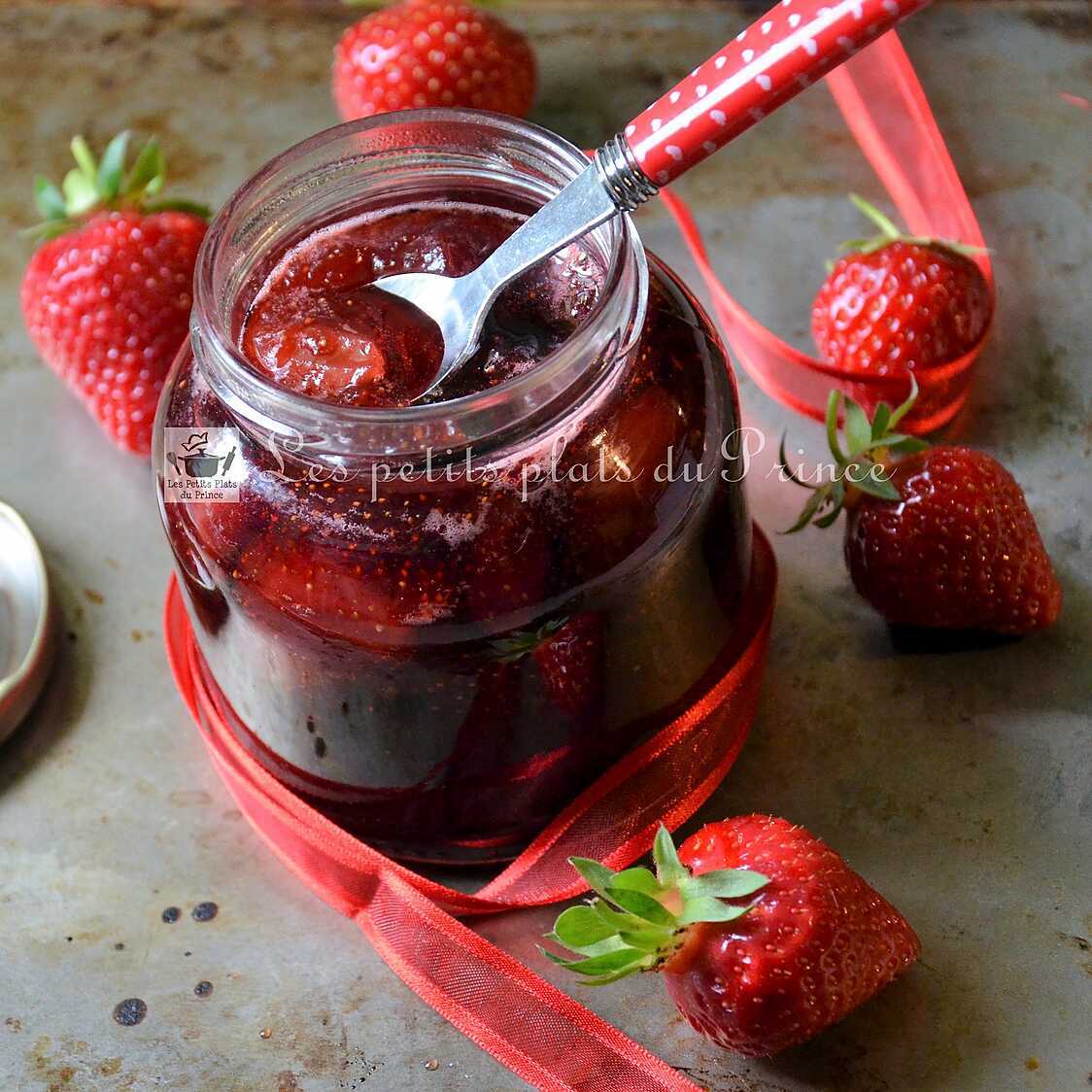 Recette de Confiture de fraises, la recette simple