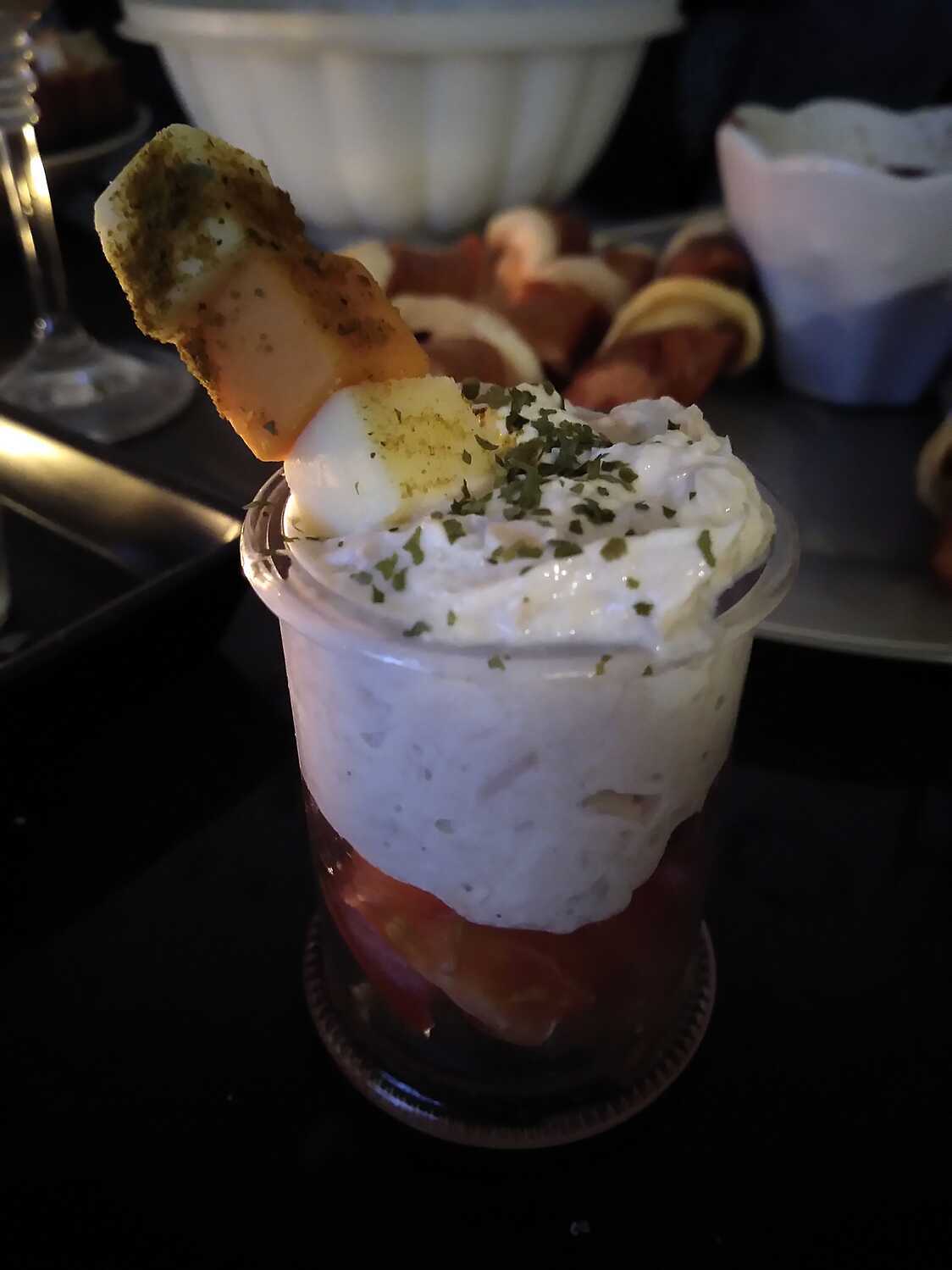 Recette de Verrine mousse thon/tomates