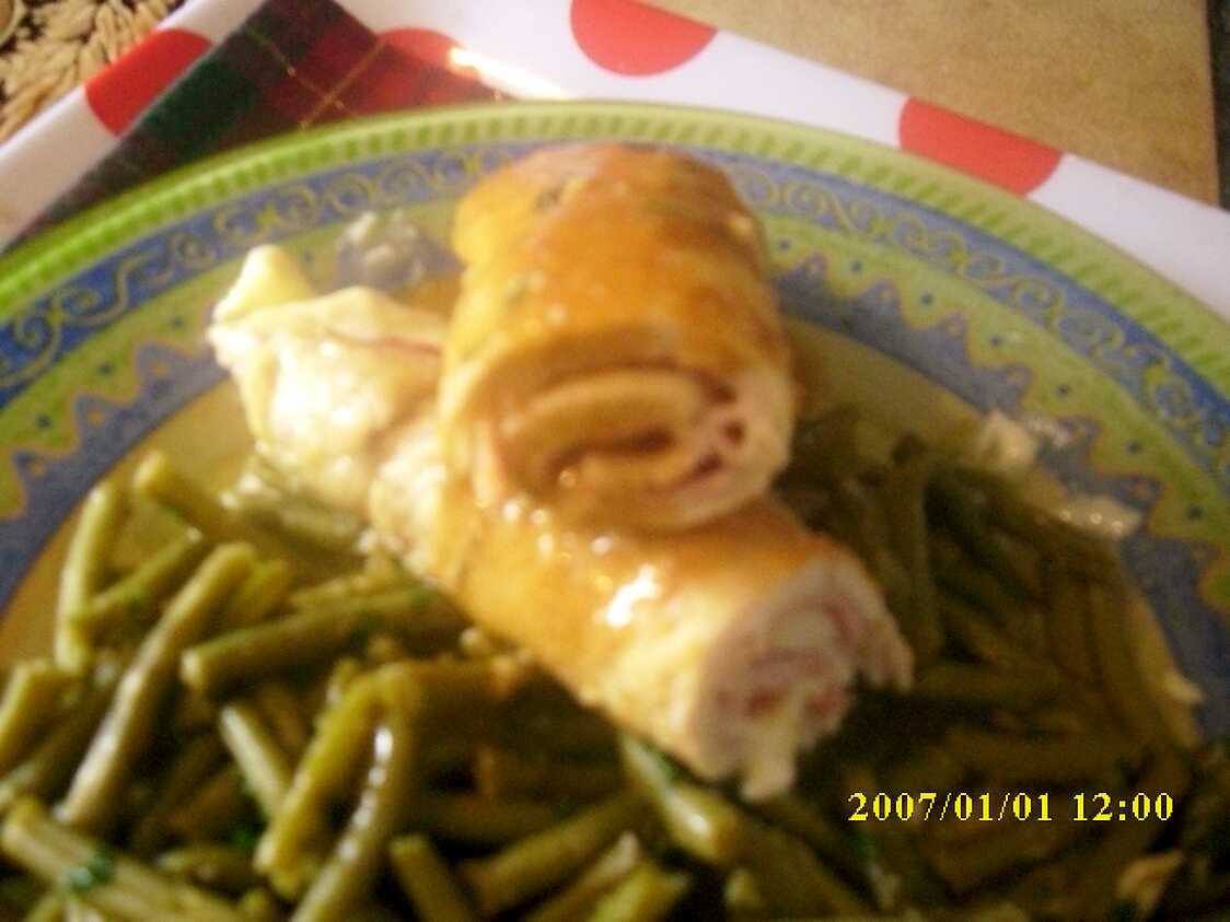 Recette de Blanc de poulet farcis