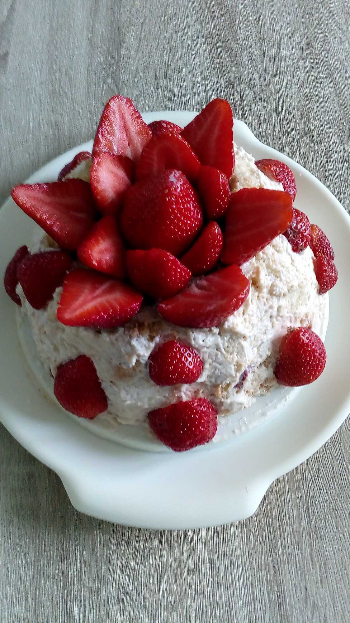 Recette de Charlotte aux fraises et mascarpone par motorola