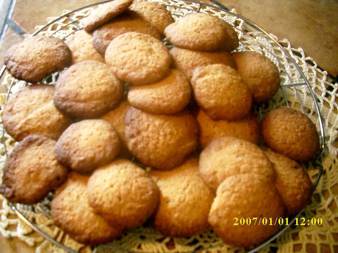 Recette de Biscuits aux noisettes amandes noix de coco