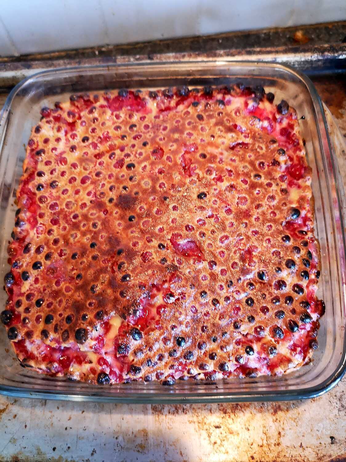 Recette de Clafoutis aux groseilles