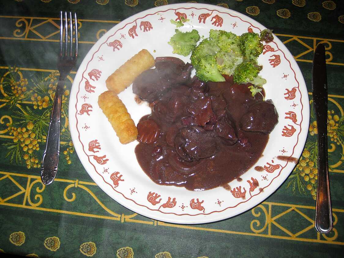 Recette de Civet de chevreuil maison