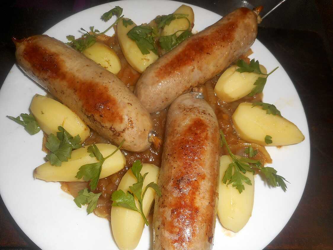 Recette d'Andouillette de jargeau aux oignons