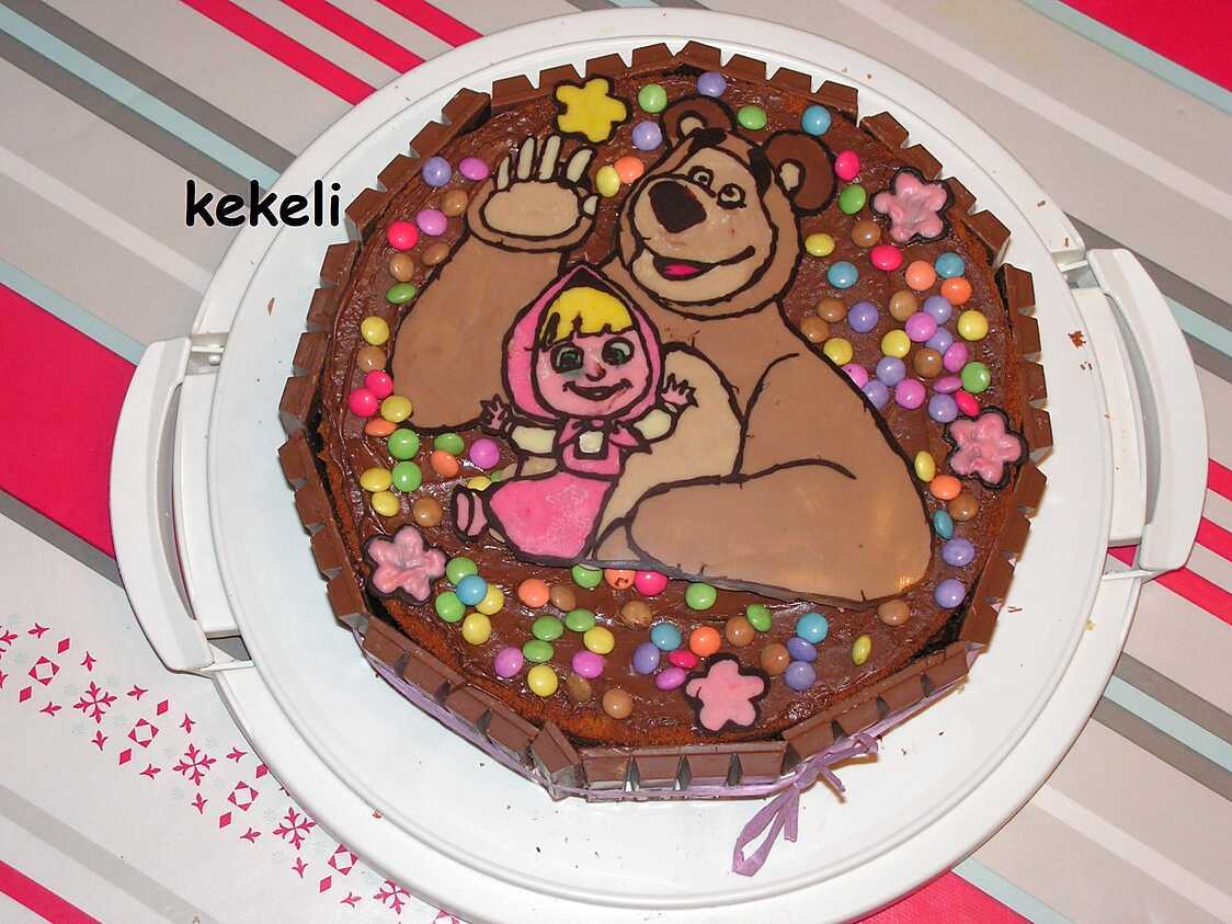 Recette de Gâteau Masha et Michka