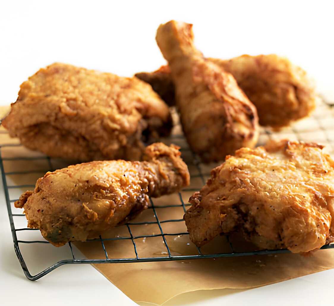 Recette de POULET FRIT AU PETIT LAIT