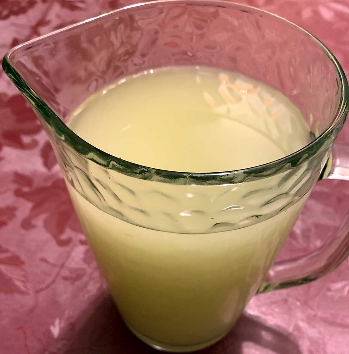 Recette de Jus de gingembre
