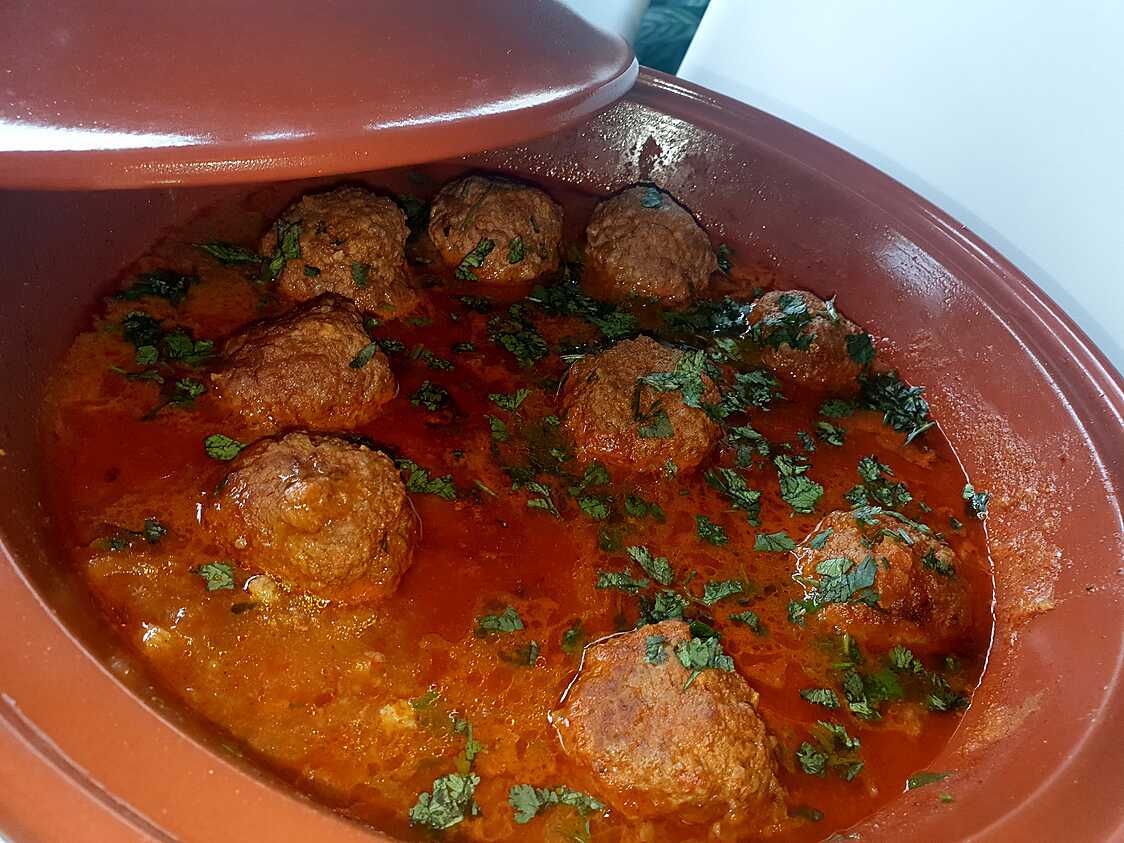 Recette de Tajine de boulette de kefta