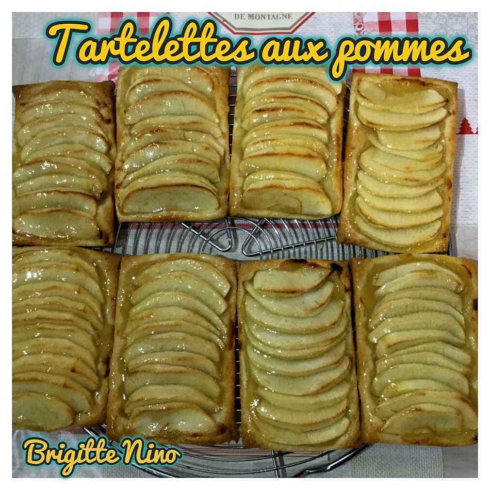 Recette de TARTELETTES AUX POMMES par Brigitte Nino