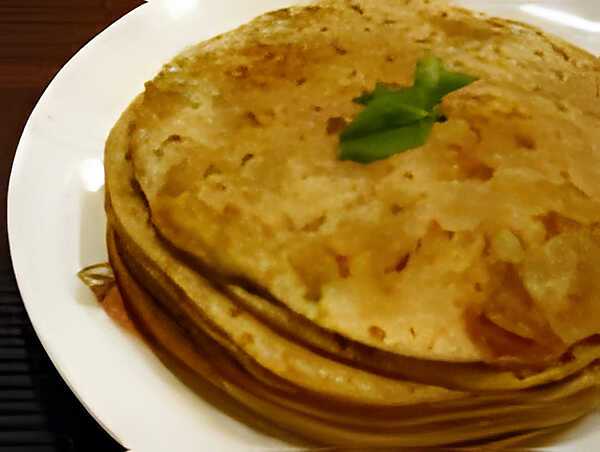 Recette de PAIN INDIEN FARCI AUX POMMMES DE TERRE
