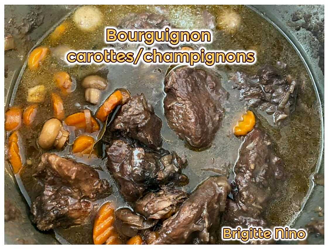 Recette de BOURGUIGNON A LA COCOTE MINUTE