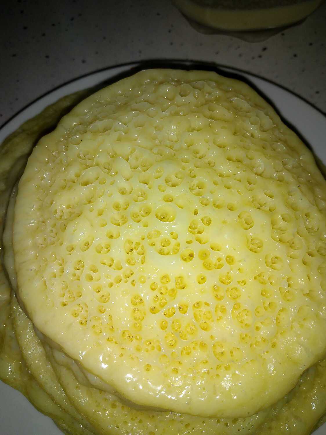 Recette de Crêpes milles trou ou baghrir