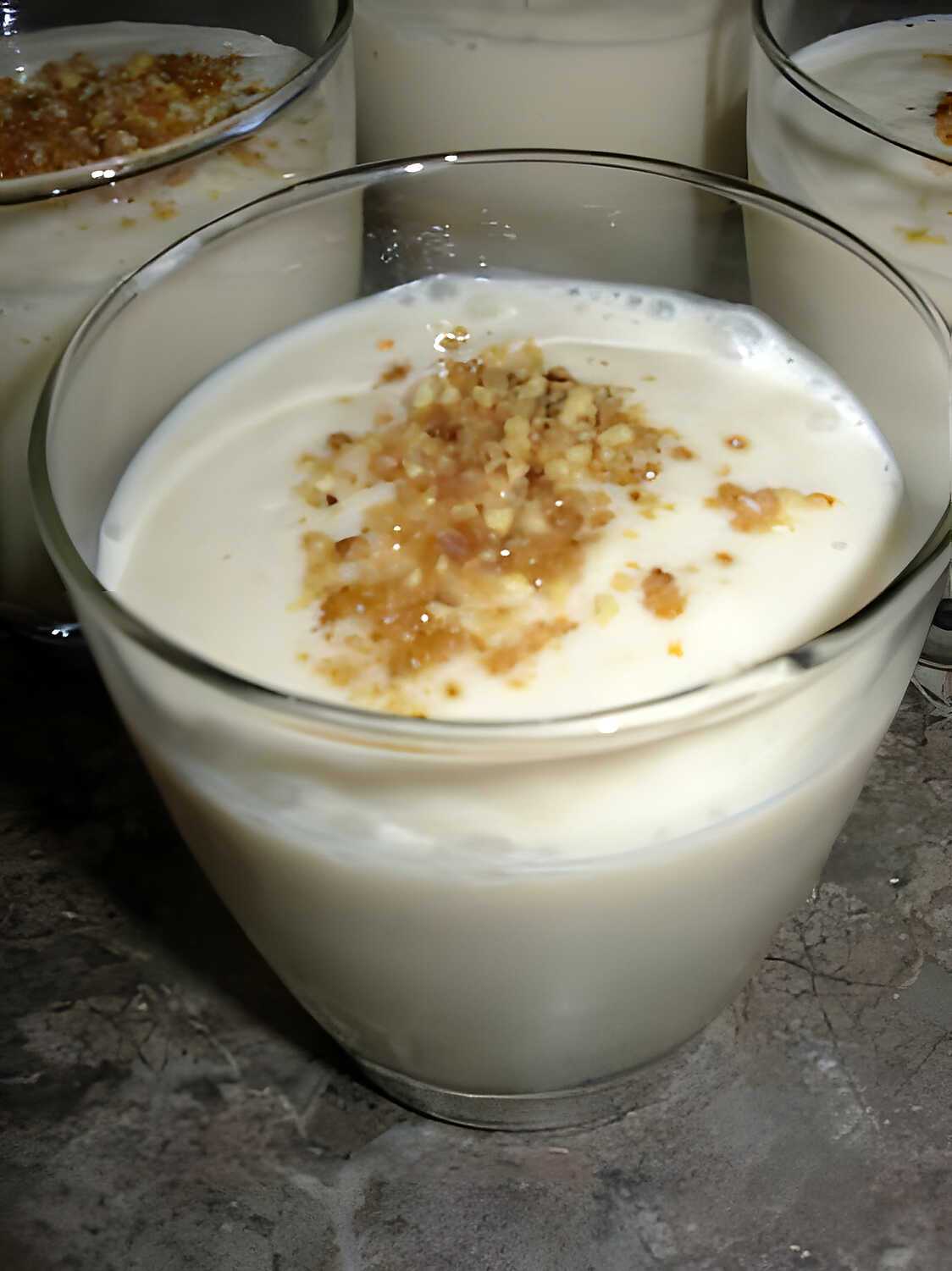 Recette de Mousse de fromage blanc pomme & rhubarbe