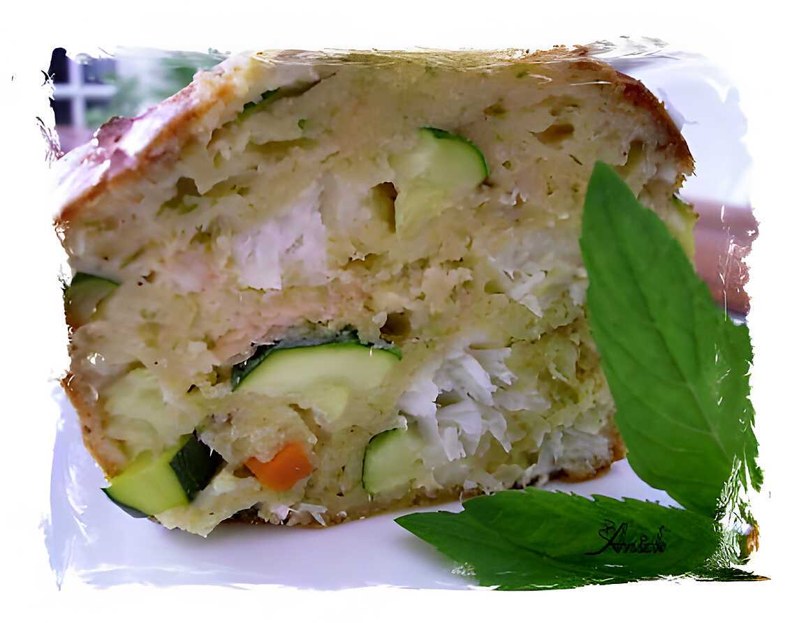 Recette de Cake poissons-légumes